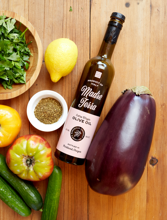 Burnt Eggplant Salad | Wellspent Market