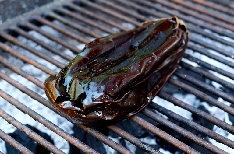 Burnt Eggplant Salad | Wellspent Market