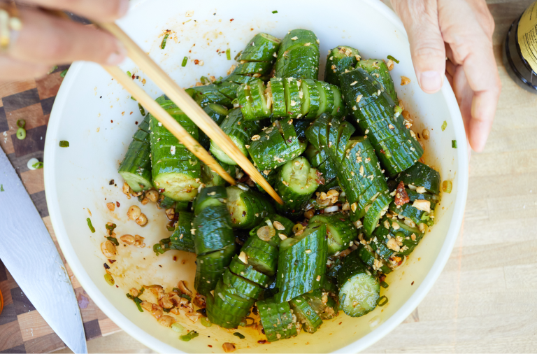Nicole’s Chinese-style Cucumber Salad | Wellspent Market